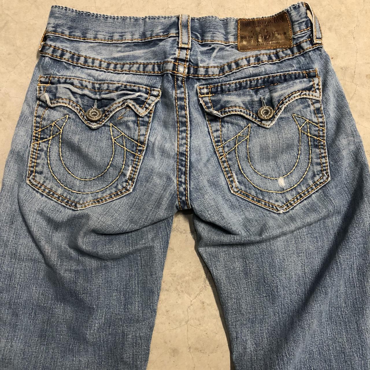 VINTAGE TRUE RELIGION JEANS MEN Made in usa Lil... - Depop