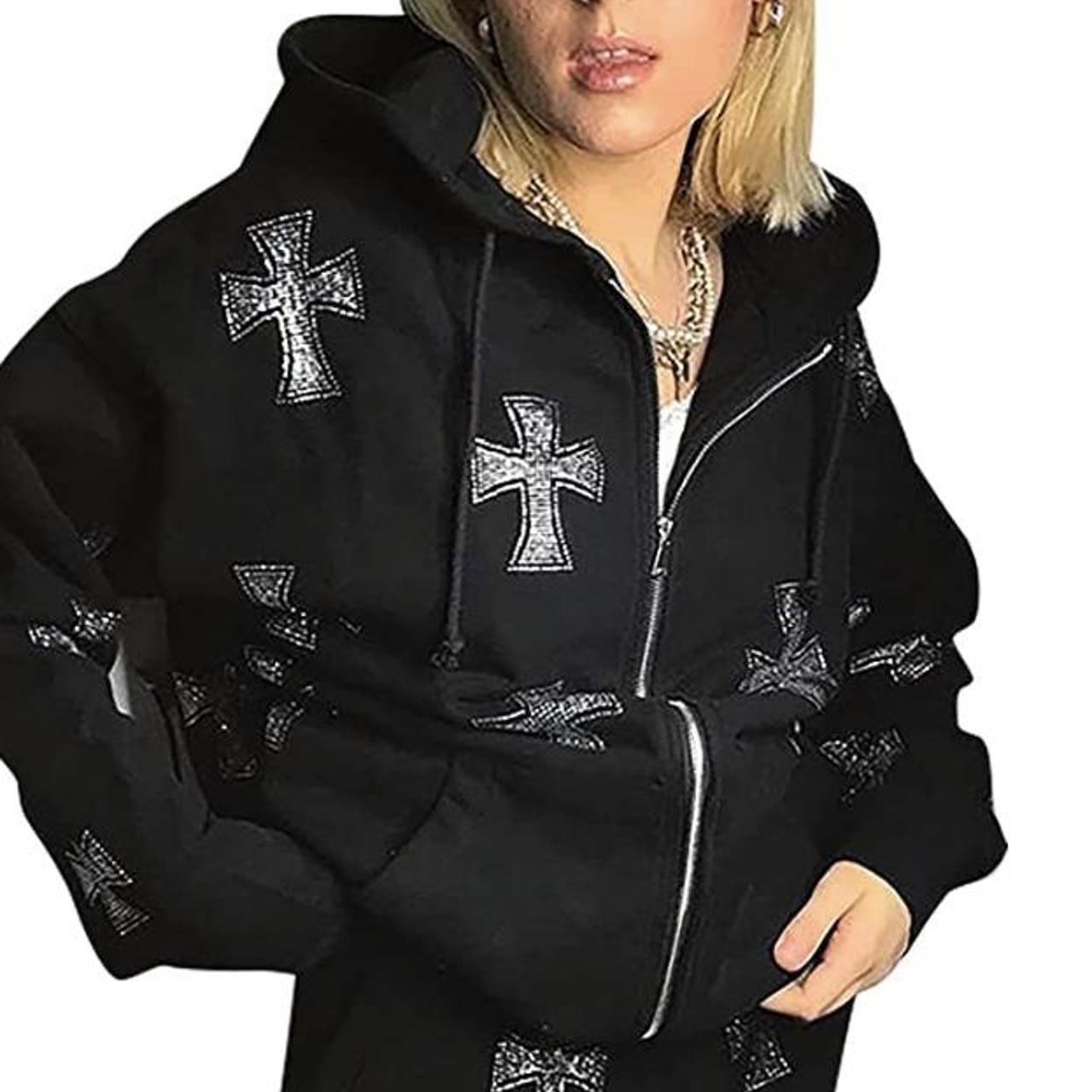 Cross zip up hoodie ( from Amazon ) - Depop