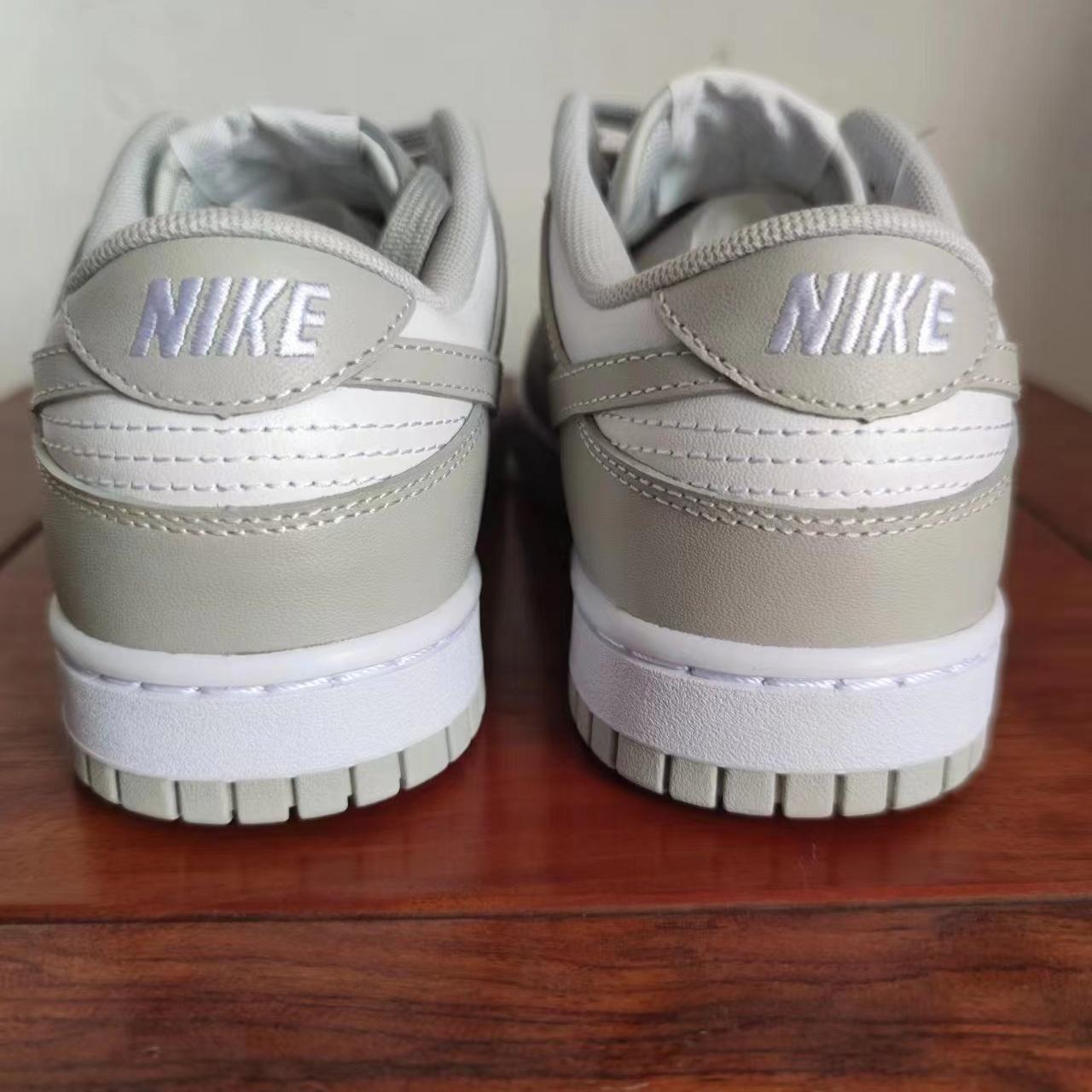 Women's Nike Dunk Low Grey Fog Women's Size... - Depop