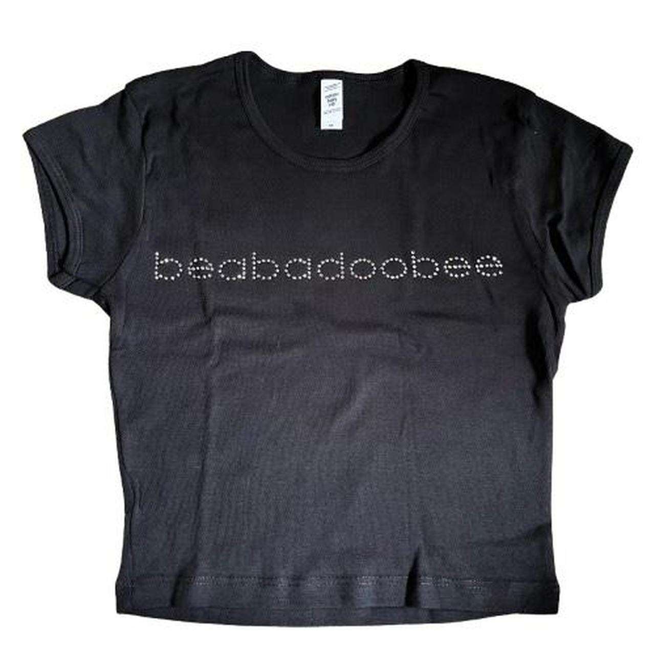 beabadoobee rhinestone baby tee Brand: Los Angeles... - Depop