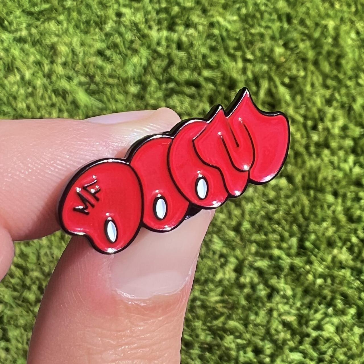 MF DOOM acrylic/ metal pin #MFDOOM #quasimoto #y2k... - Depop