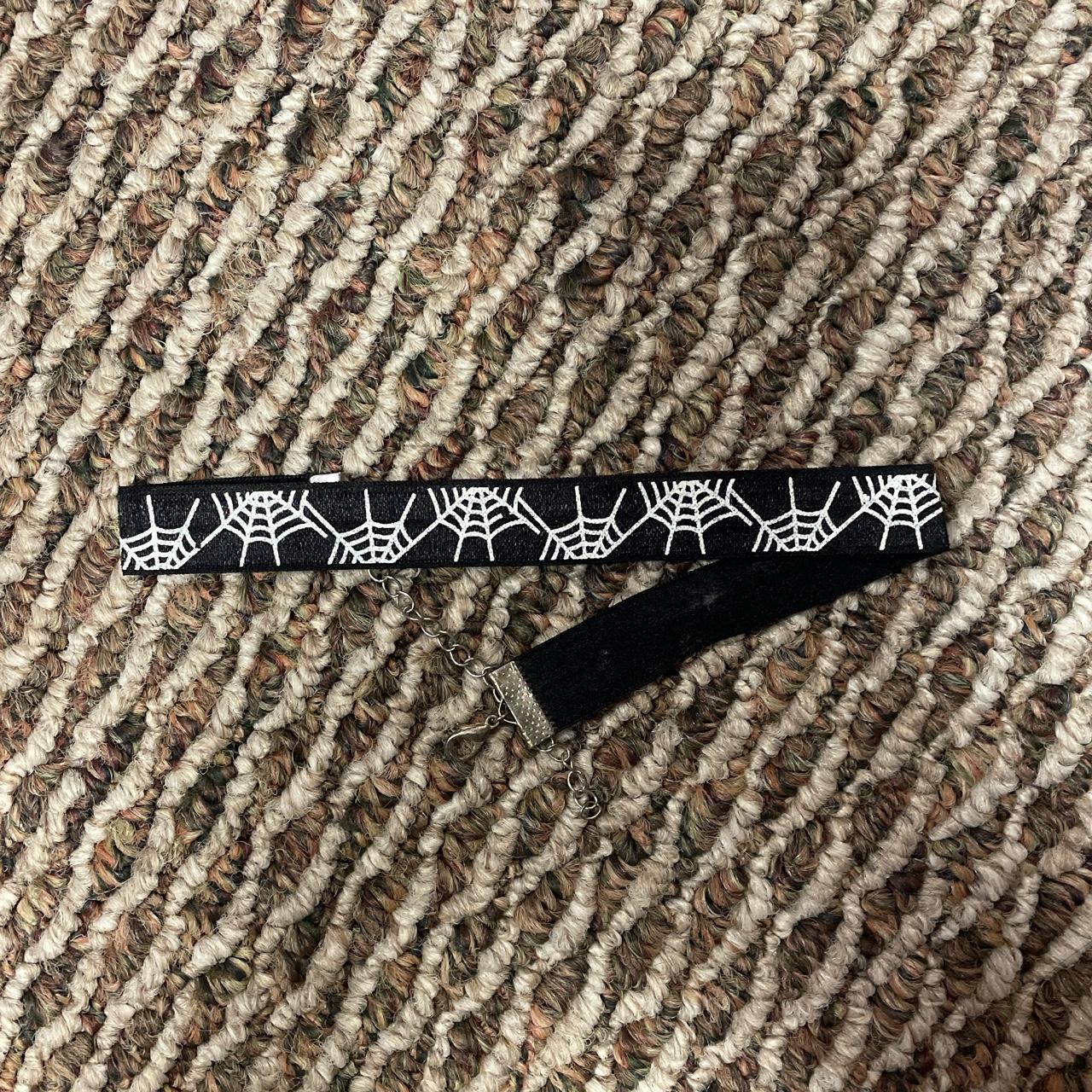 super cute spider web choker! wore a handful of... - Depop