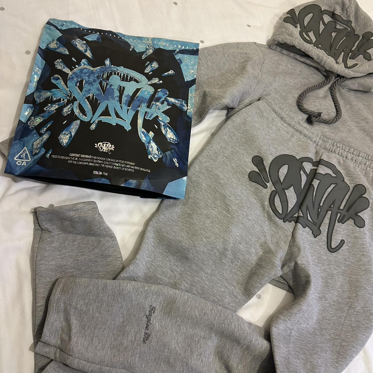 SYNA WORLD OG TRACKSUIT - GREY SIZE L NEW WITH TAGS... - Depop