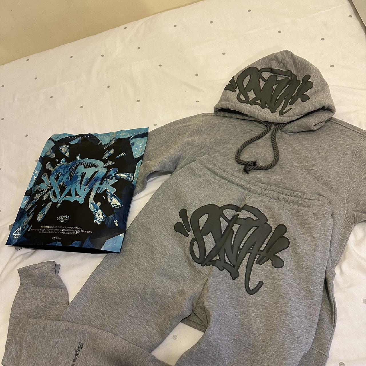 SYNA WORLD OG TRACKSUIT - GREY SIZE L NEW WITH TAGS... - Depop