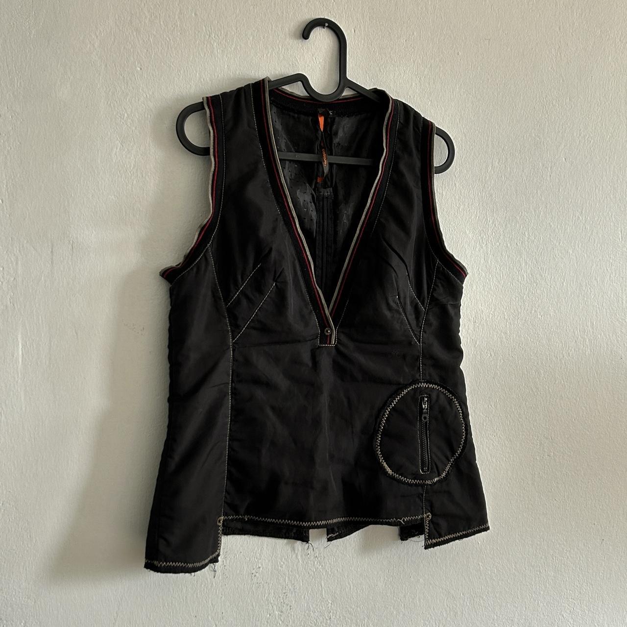 Cop Copine Vintage Vest very good condition size M-L - Depop