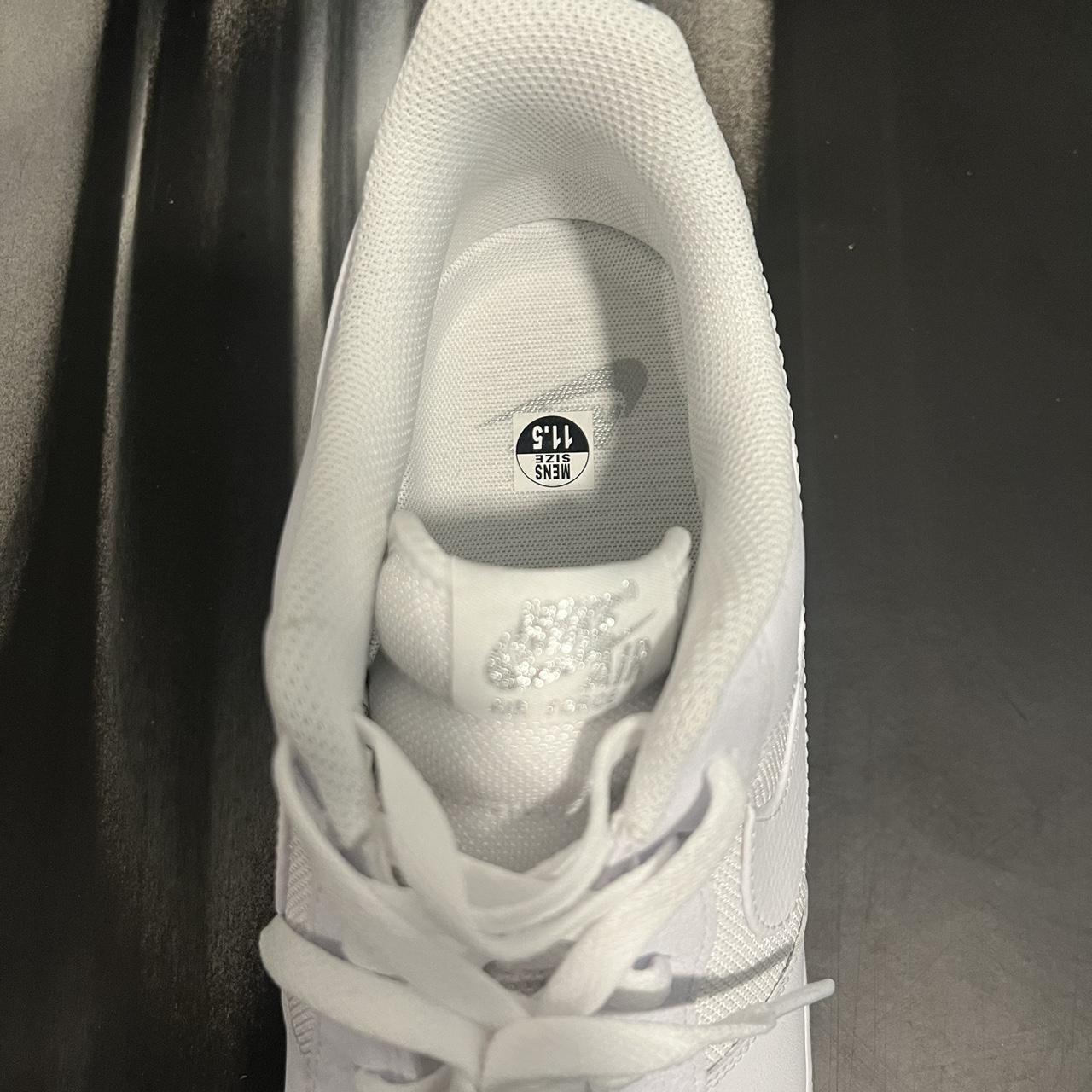 MENS WHITE NIKE AIR FORCE 1 UNWORN SIZE 11.5 #nike... - Depop