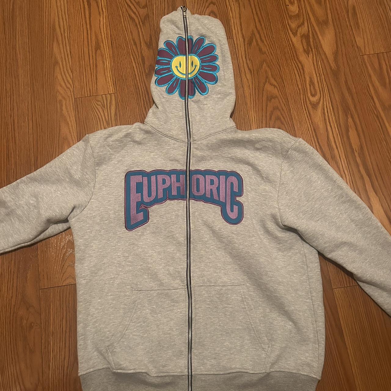 Euphoric full zip hoodie ships same or next day | Depop