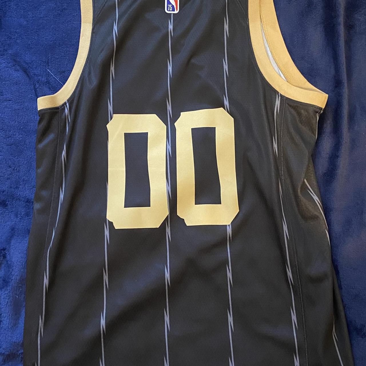 Toronto Raptors black and gold City Jersey... - Depop