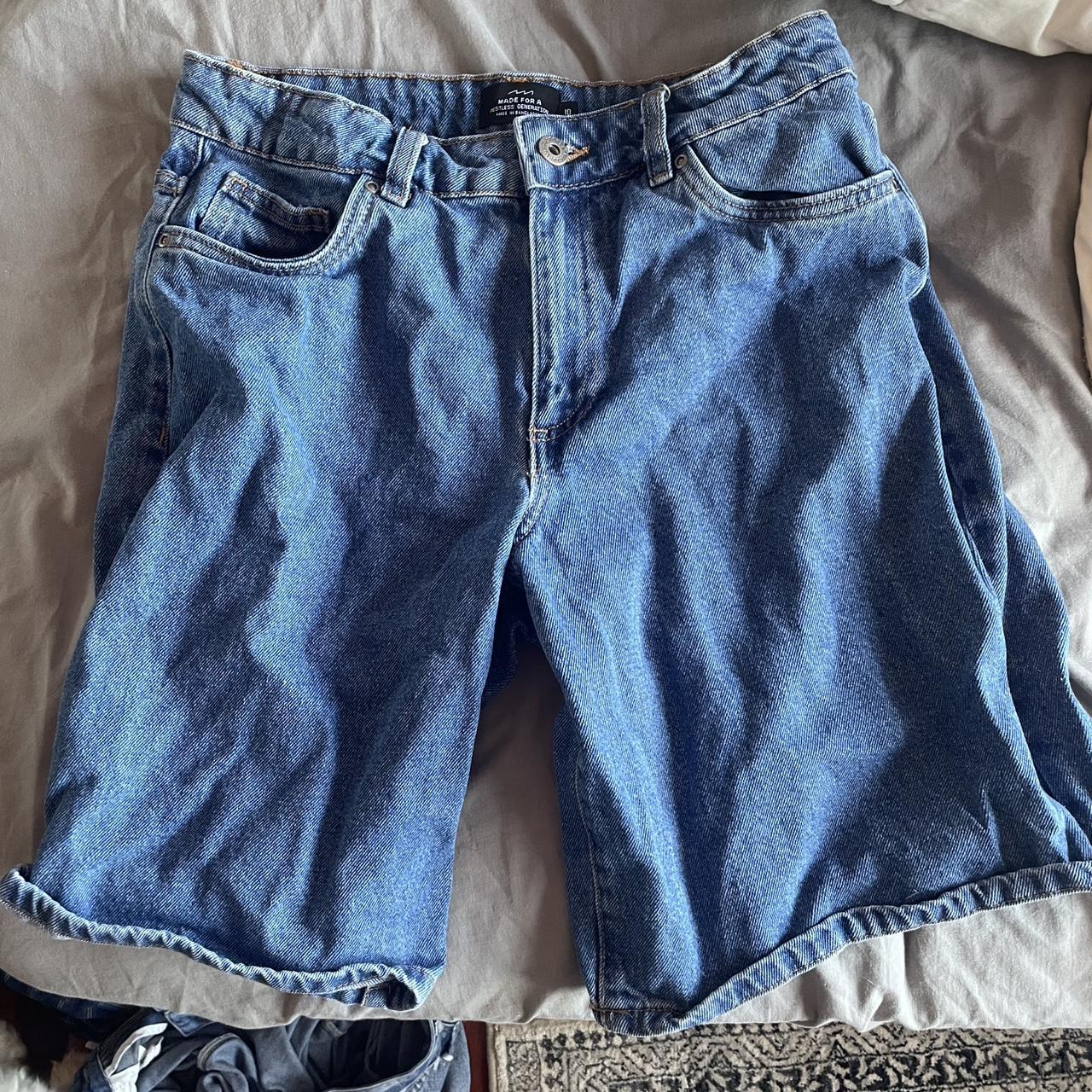 Factorie jorts around mid thigh - size 10 never worn... | Depop