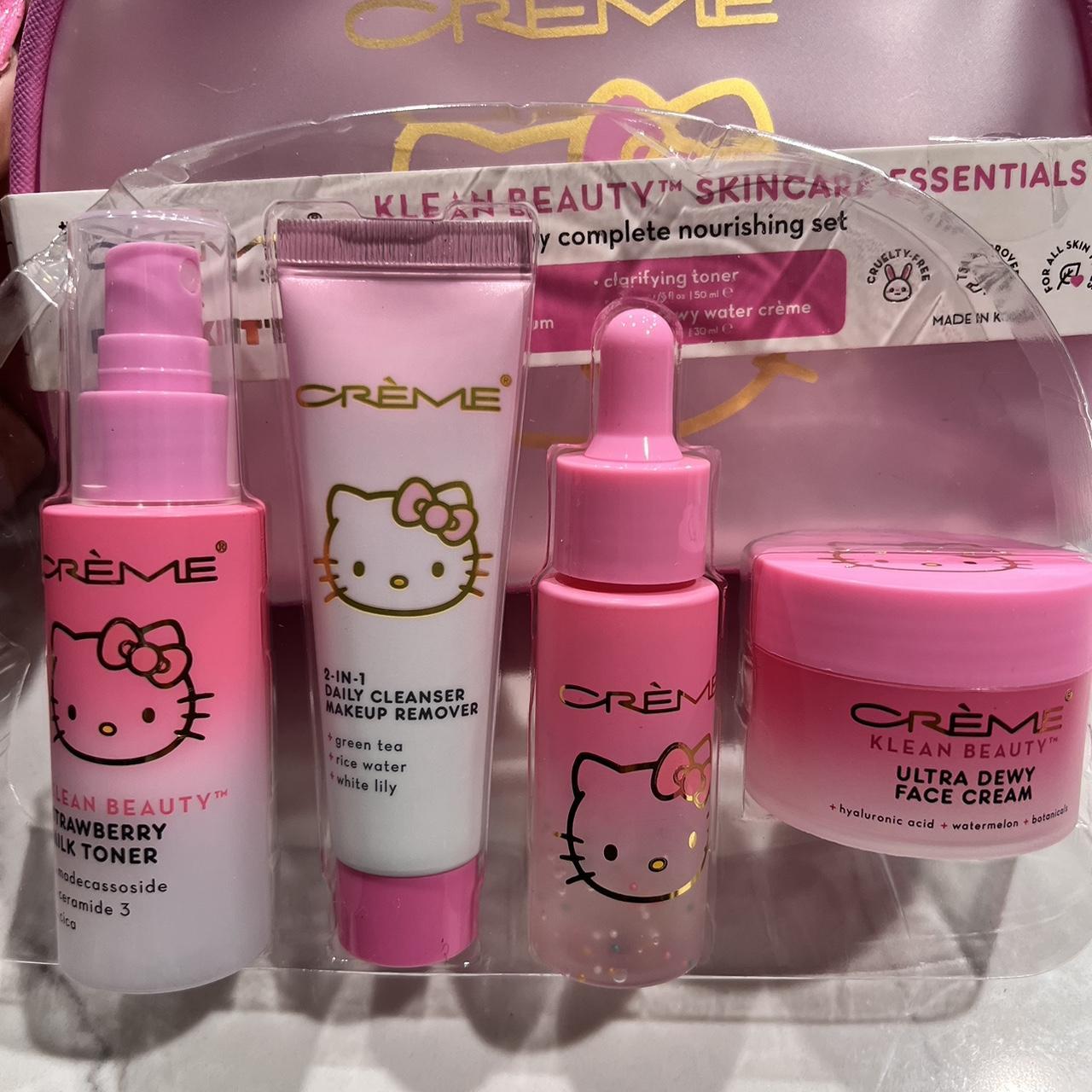 Hello Kitty x Creme skincare set #skincarelover... | Depop