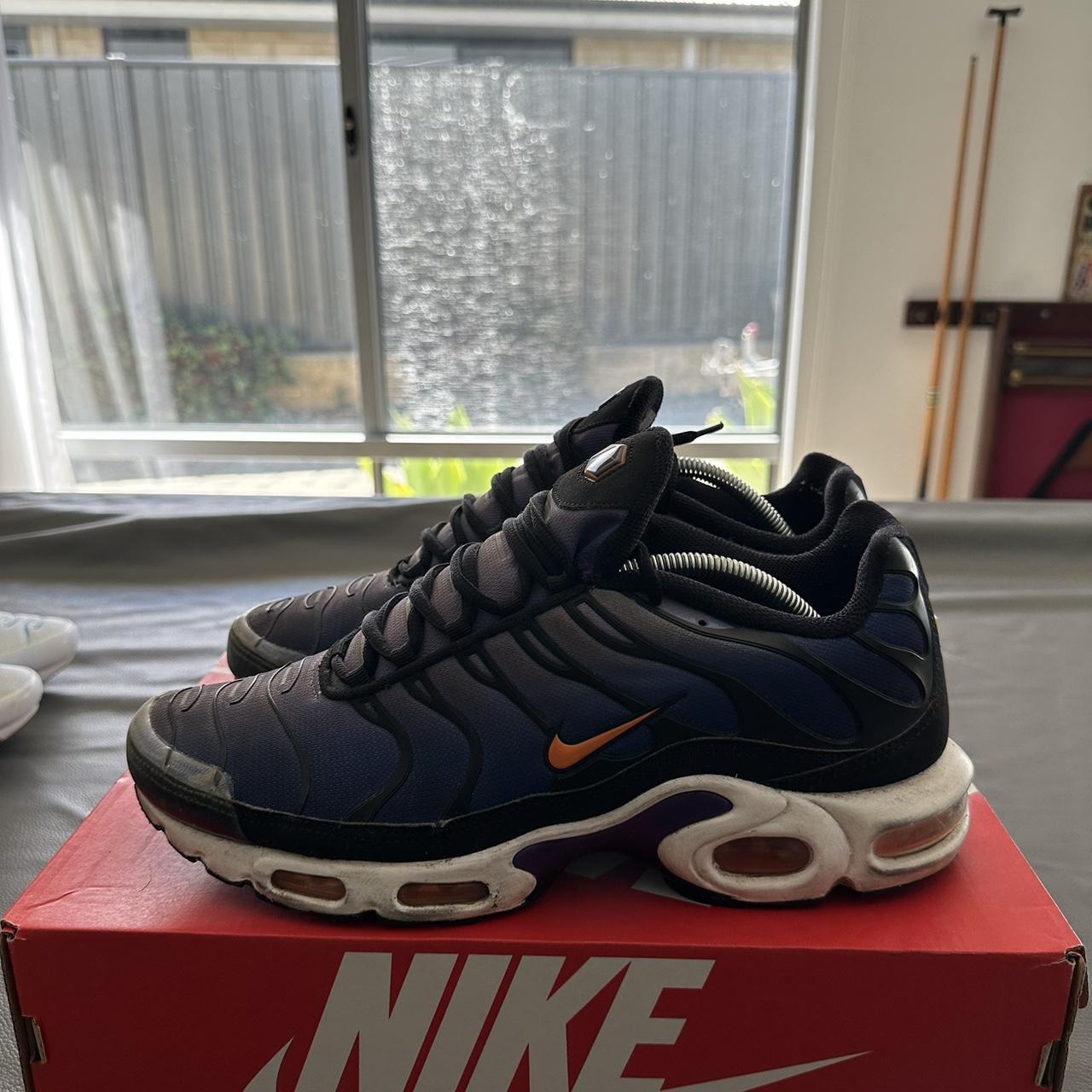 Purple volts UK 11/ US 12 Condition: 7/10 well worn... - Depop