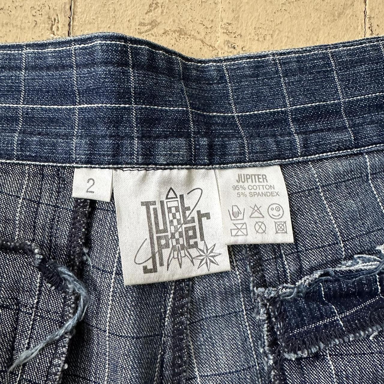 2000s Jupiter Terminal 1 Baggy Rave Shorts Size:... - Depop