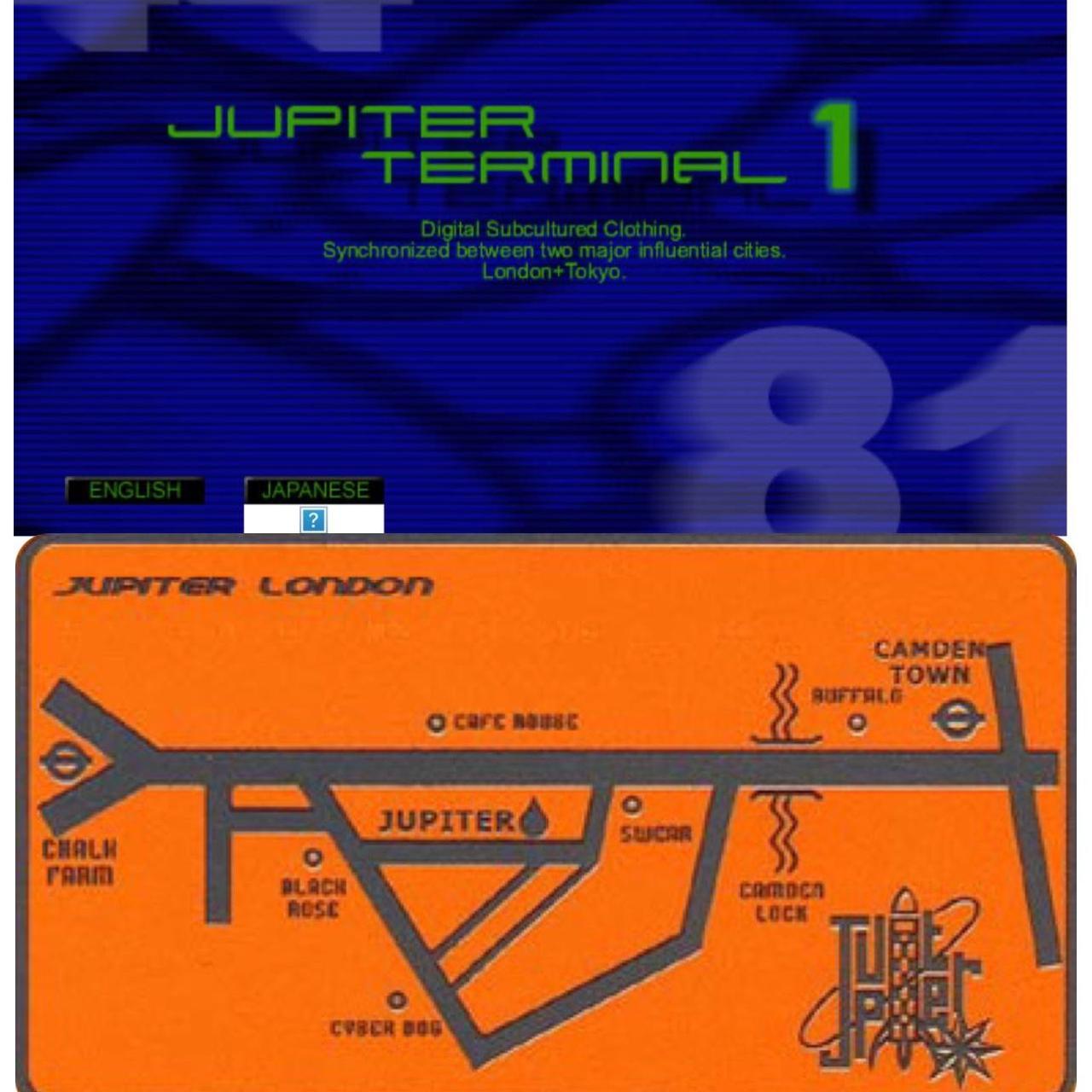 2000s Jupiter Terminal 1 Baggy Rave Shorts Size:... - Depop