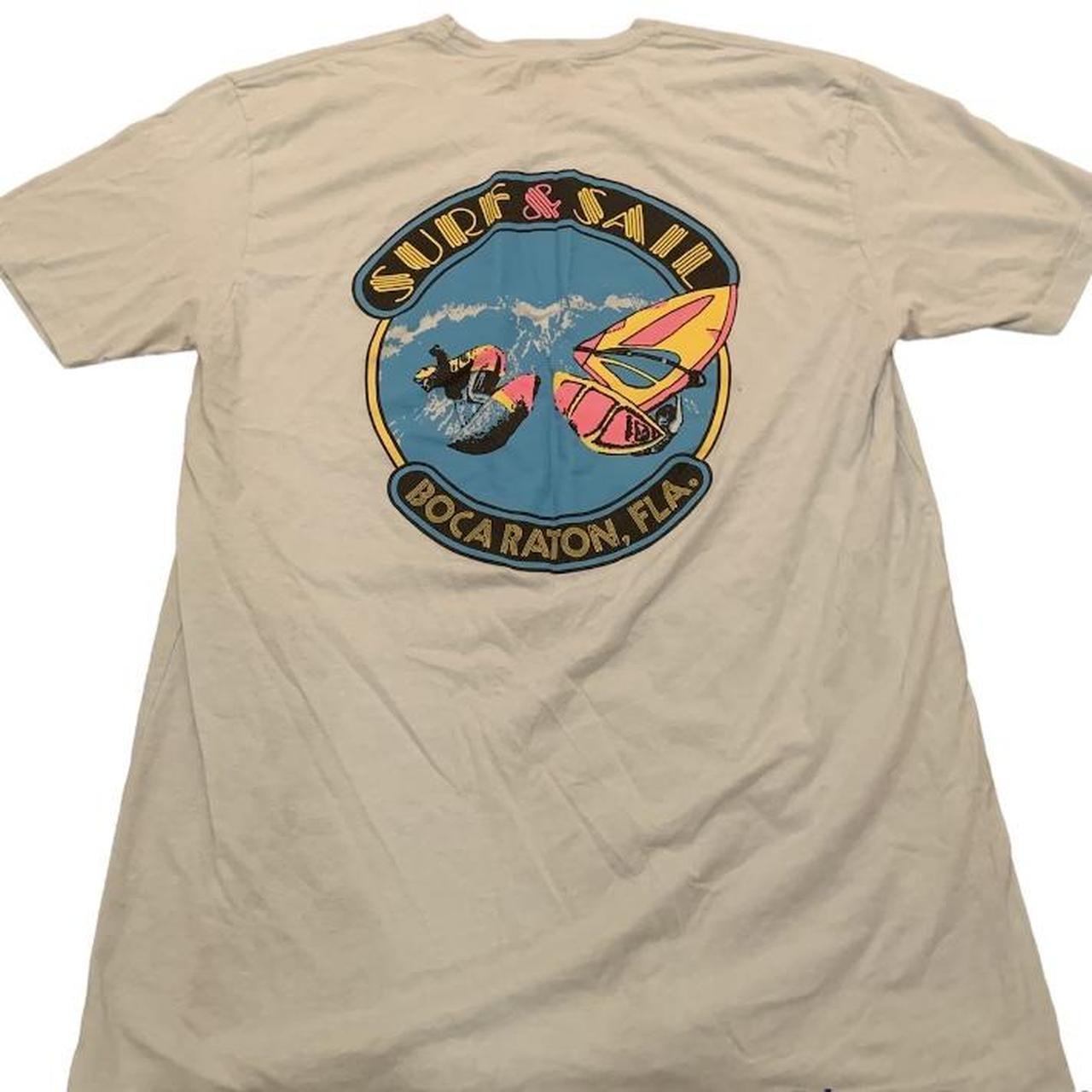 Mint / Very light blue Shirt Cool vacation vibe... - Depop