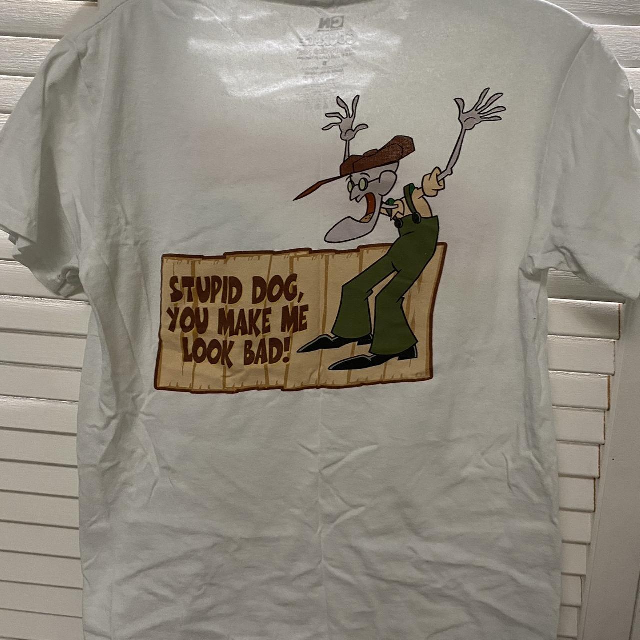 Courage The Cowardly Dog Graphic Tee — Cartoon Network - Depop