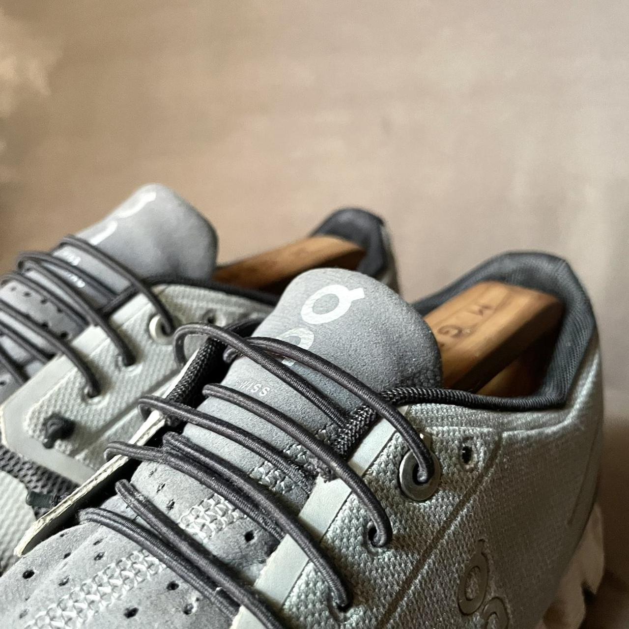 On Running Men's Grey and Silver Trainers | Depop