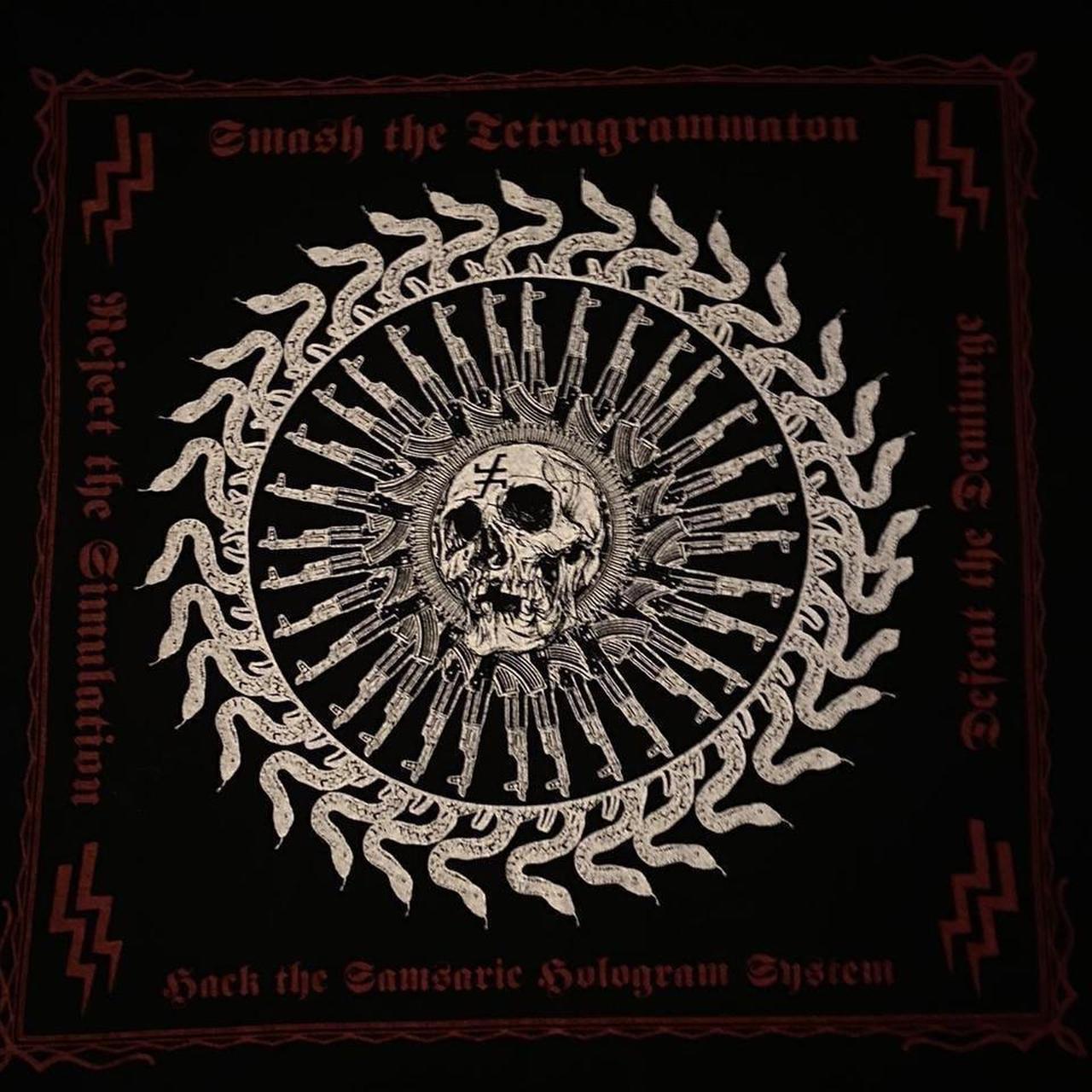 Tetragrammacide - Octonoose Skullwheel Shirt ** RARE... - Depop