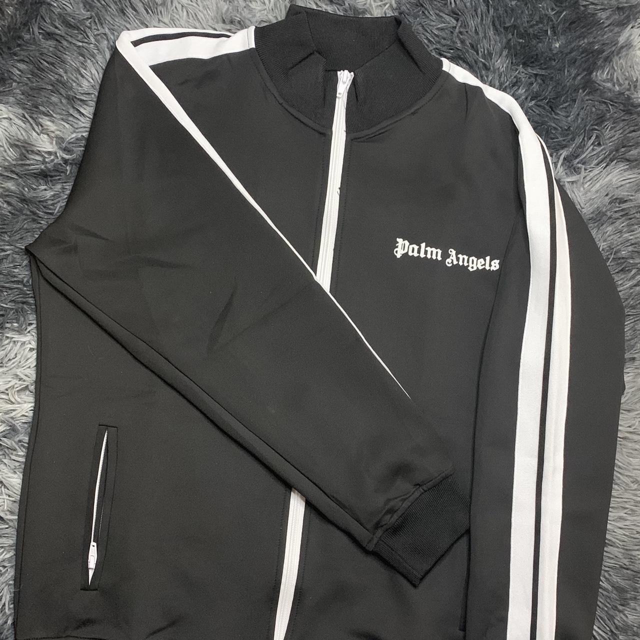 Black Palm Angels Track Top Men’s Small Will ship... - Depop