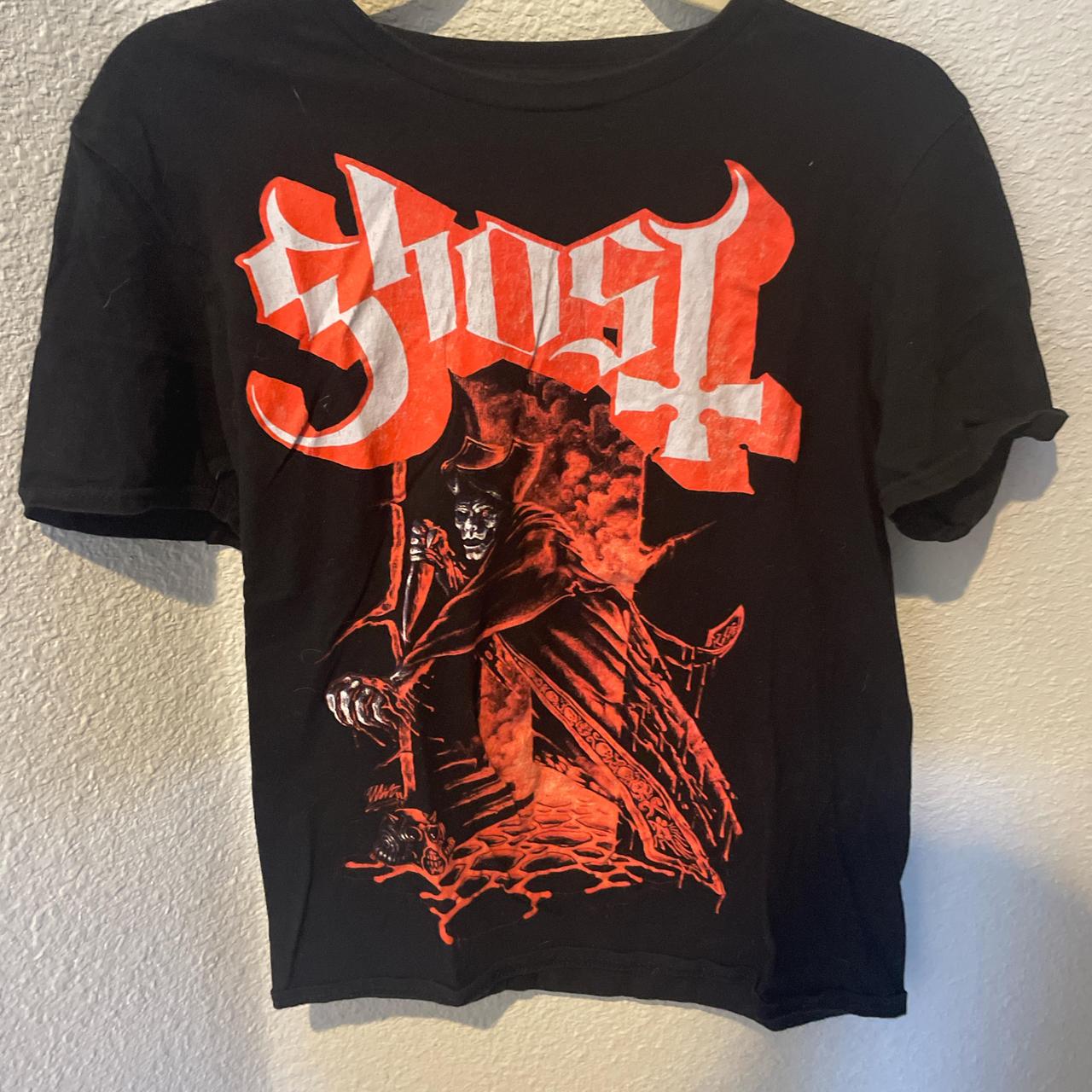 small Ghost band tee - Depop
