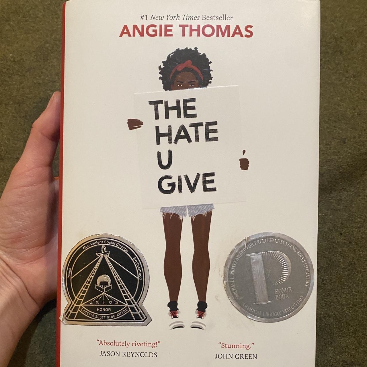 The Hate U Give By Angie Thomas Hardcover. The... - Depop