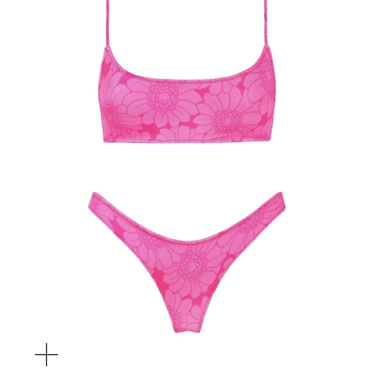 Triangl pink pitaya bikini comes with the... - Depop