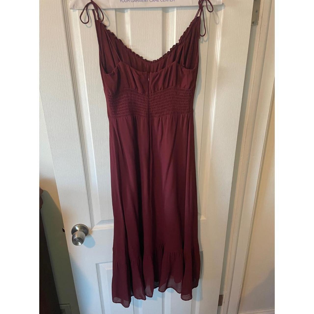 Perfect condition midi Embry Reformation dress! Size... - Depop
