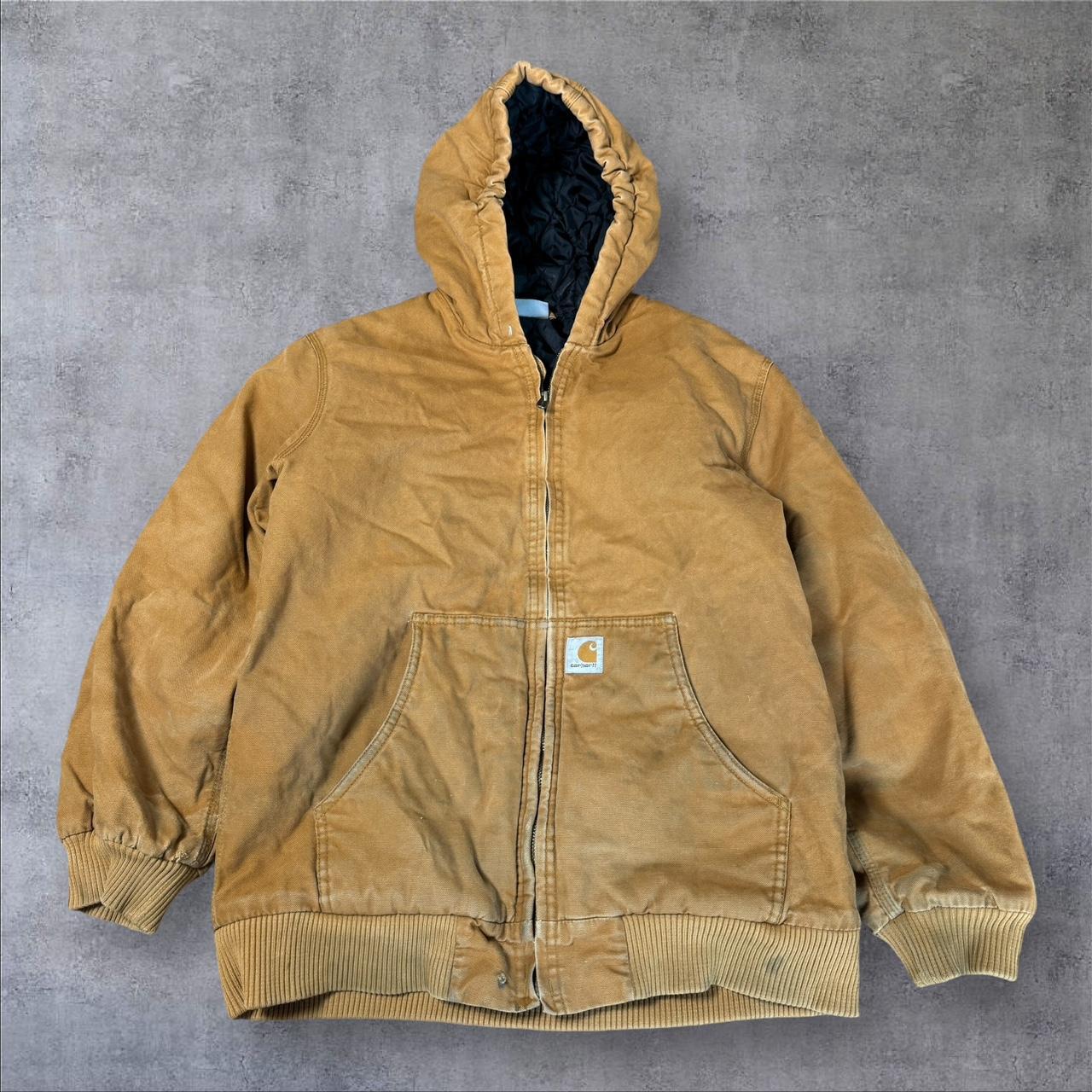Carhartt WorkWear Jacket Size is a Xl (boys)... - Depop