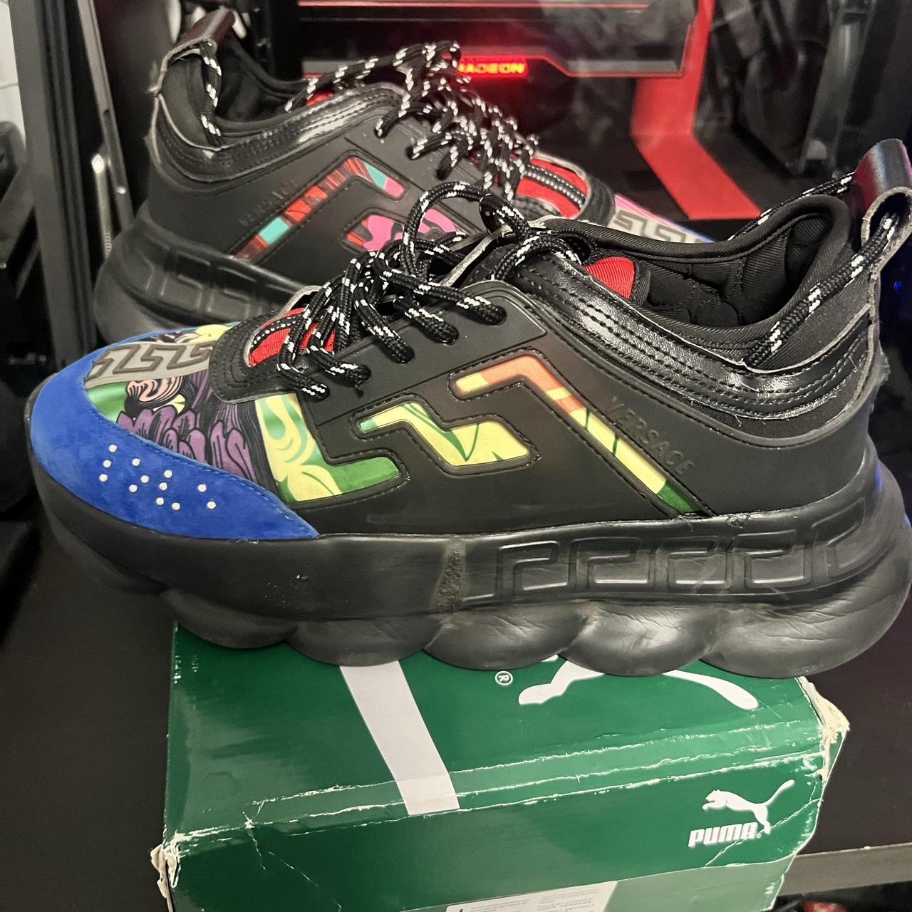 VERSACE CHAIN REACTION MULTI COLOR 🔥🔥 SZ: EU45 /... - Depop