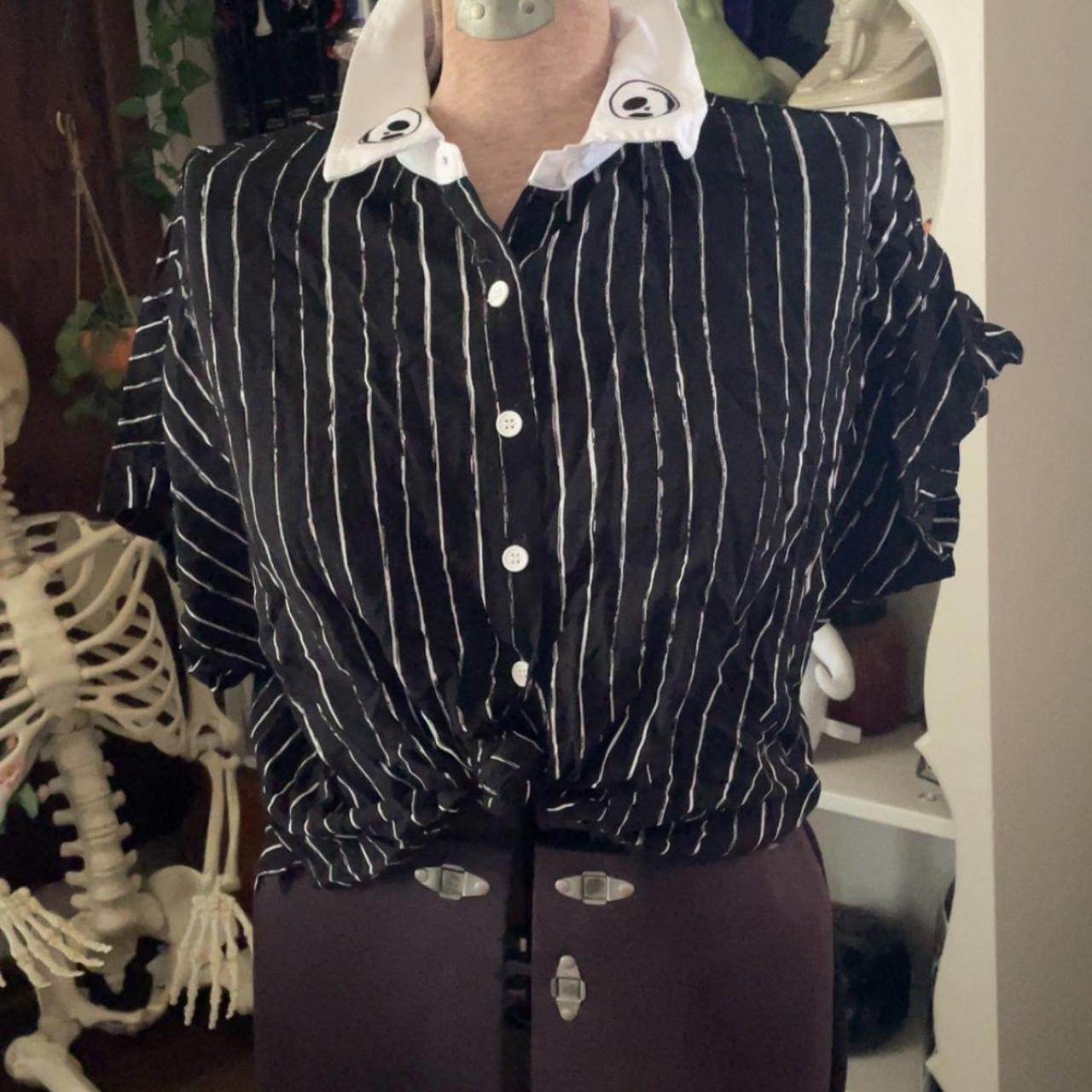 Hot topic nightmare before Christmas button up... - Depop