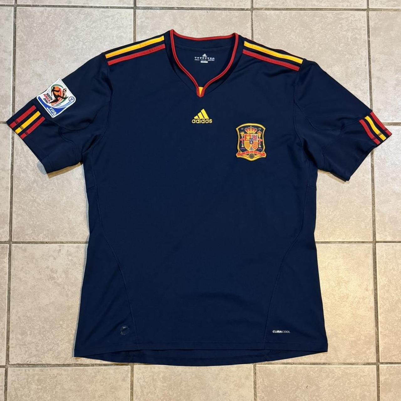 Spain National Team 2010 World Cup Away Kit Size... - Depop