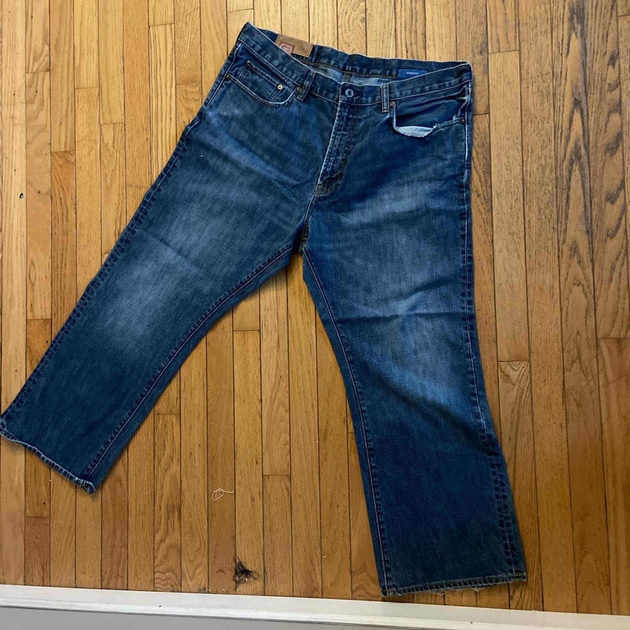 Gap Men's Blue Jeans | Depop Gap Men's Blue Jeans | Depop