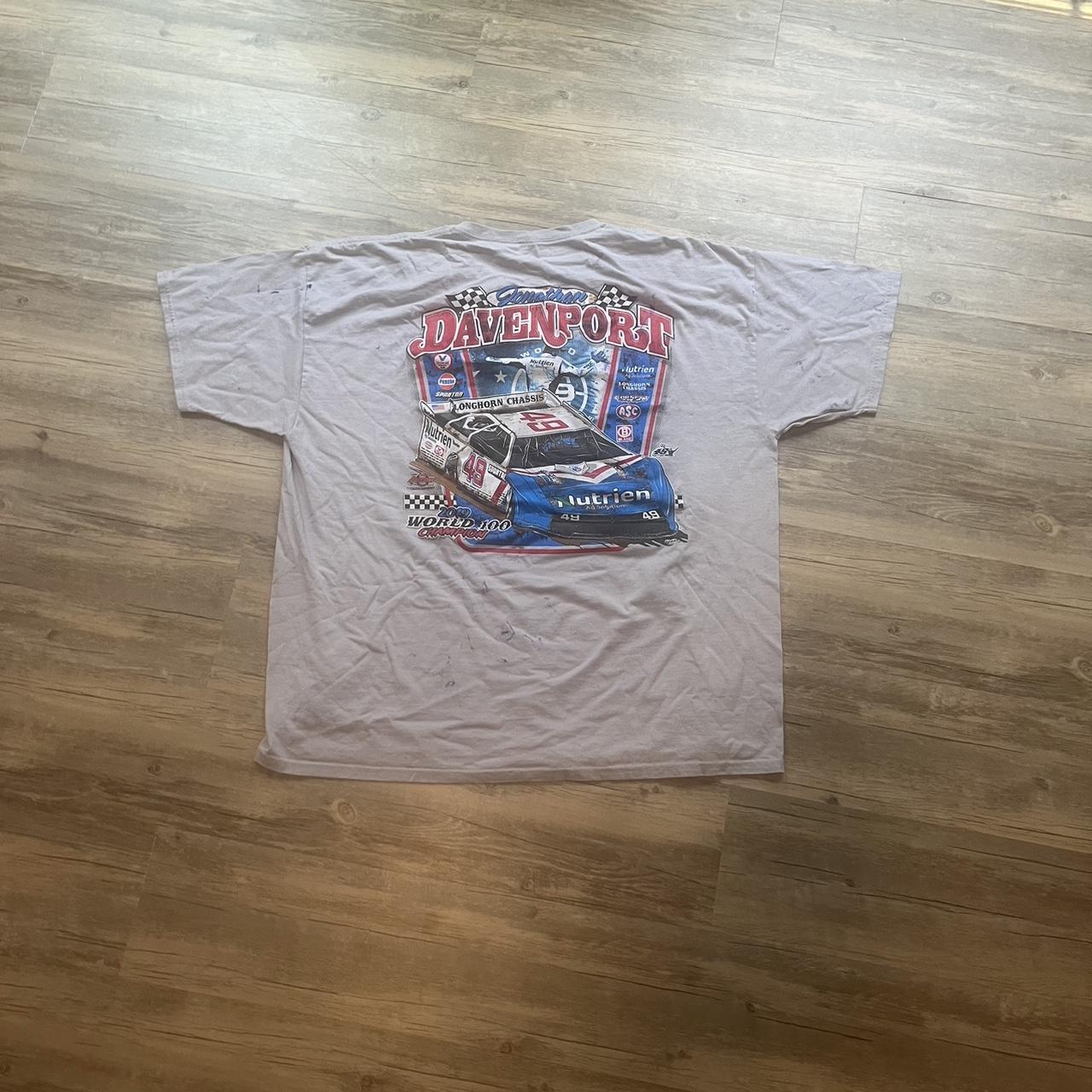 NASCAR graphic tee xl, great oversized... - Depop