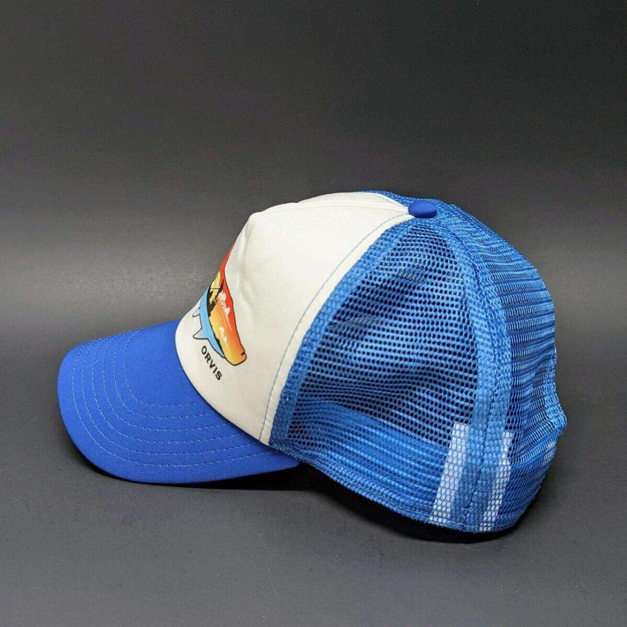 Orvis Retro Trucker Hat Cap Baseball Hunting Shark... - Depop