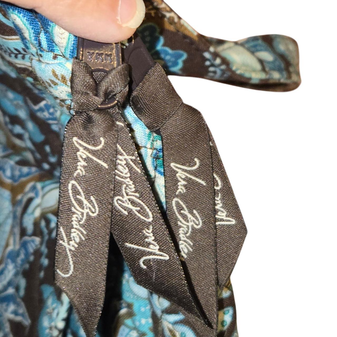 Vera Bradley Bag Tote Java Blue Double Handles... | Depop