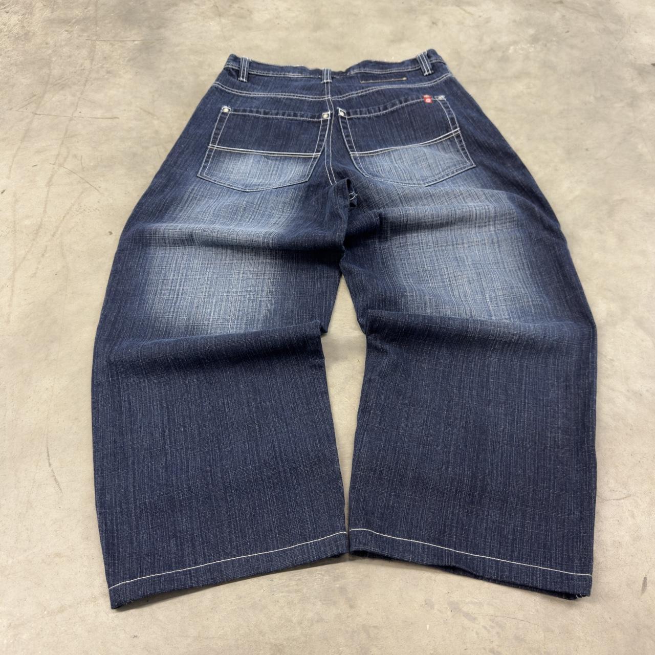 Vintage Y2K Southpole Red Tabs Super Baggy Wide Leg... | Depop