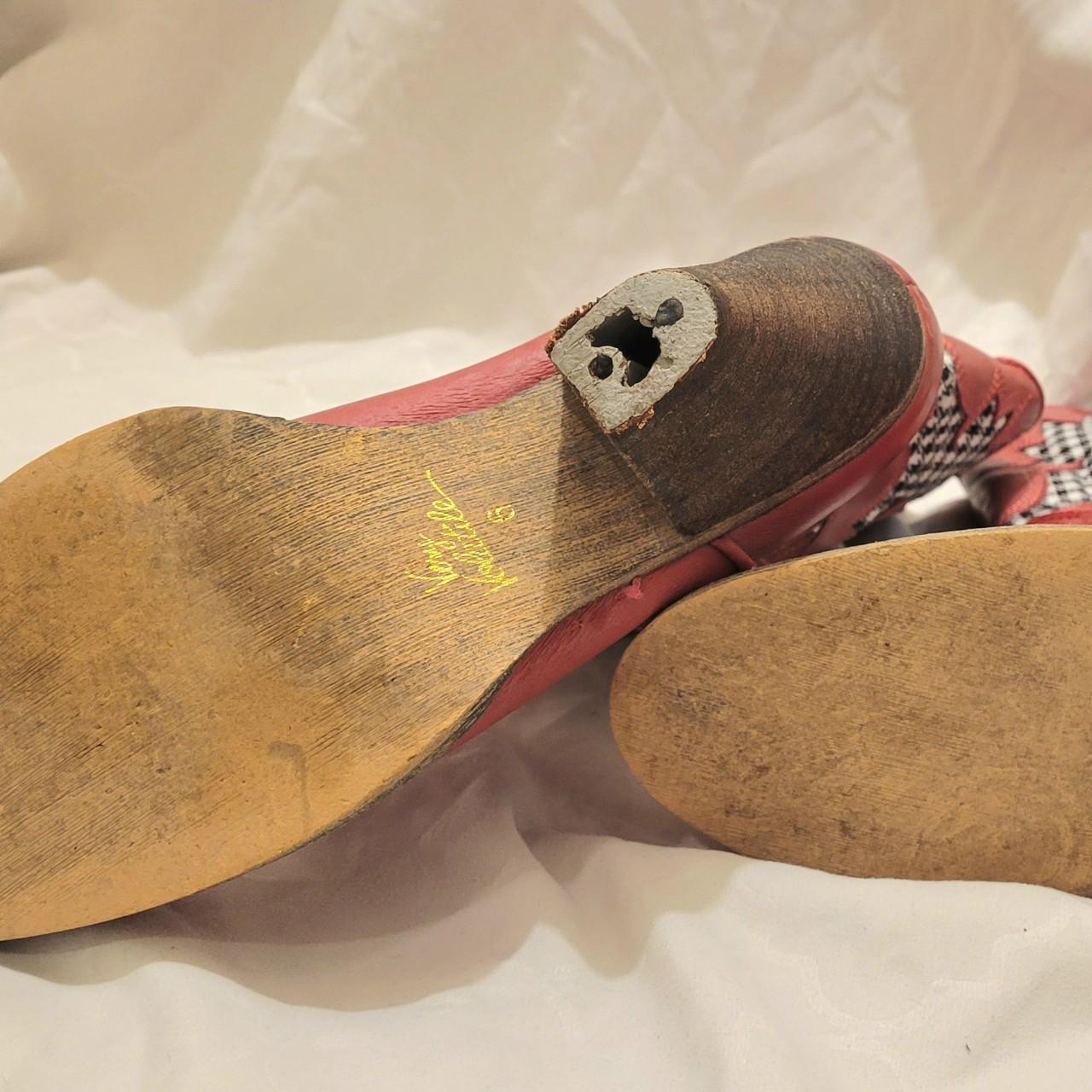 Very Volalite Red Cowboy boots 🤠 houndstooth... | Depop