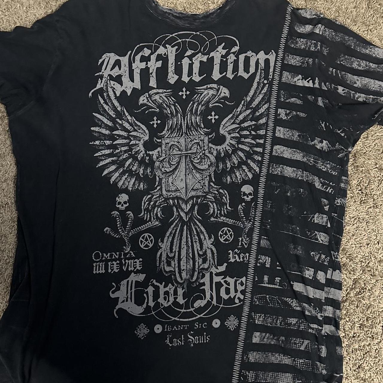 affliction shirt #affliction #sematary #y2k... - Depop