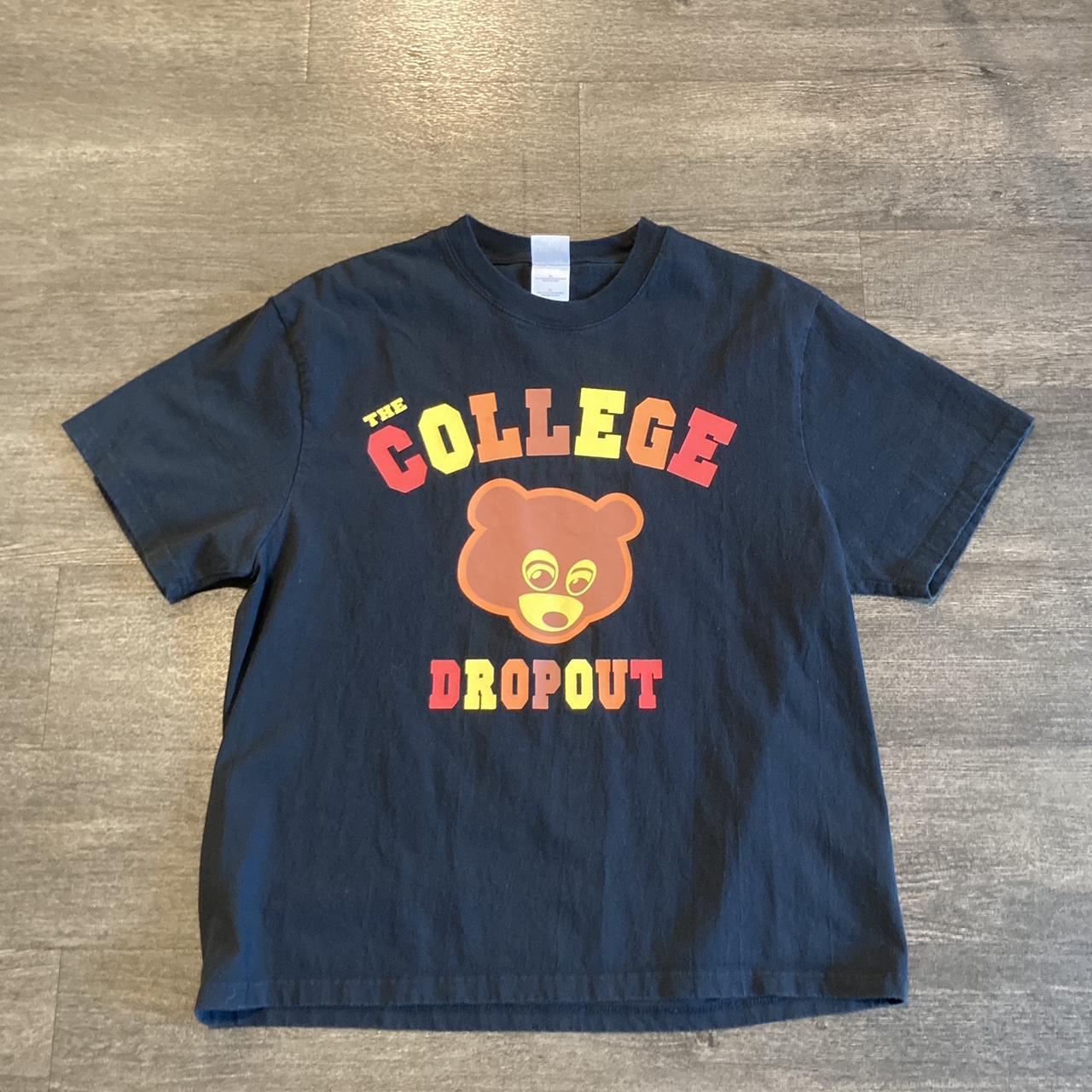 Kanye West College Dropout Tour 2004 tee - black... | Depop