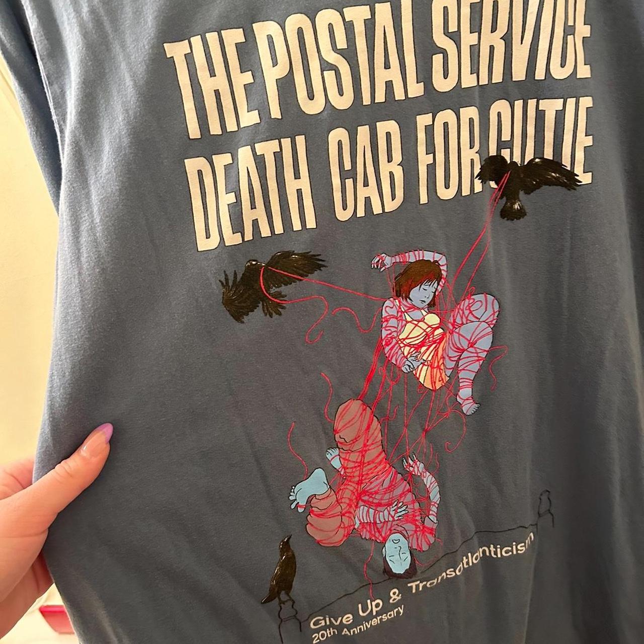 Blue Death Cab for Cutie and The Postal Service tour... - Depop