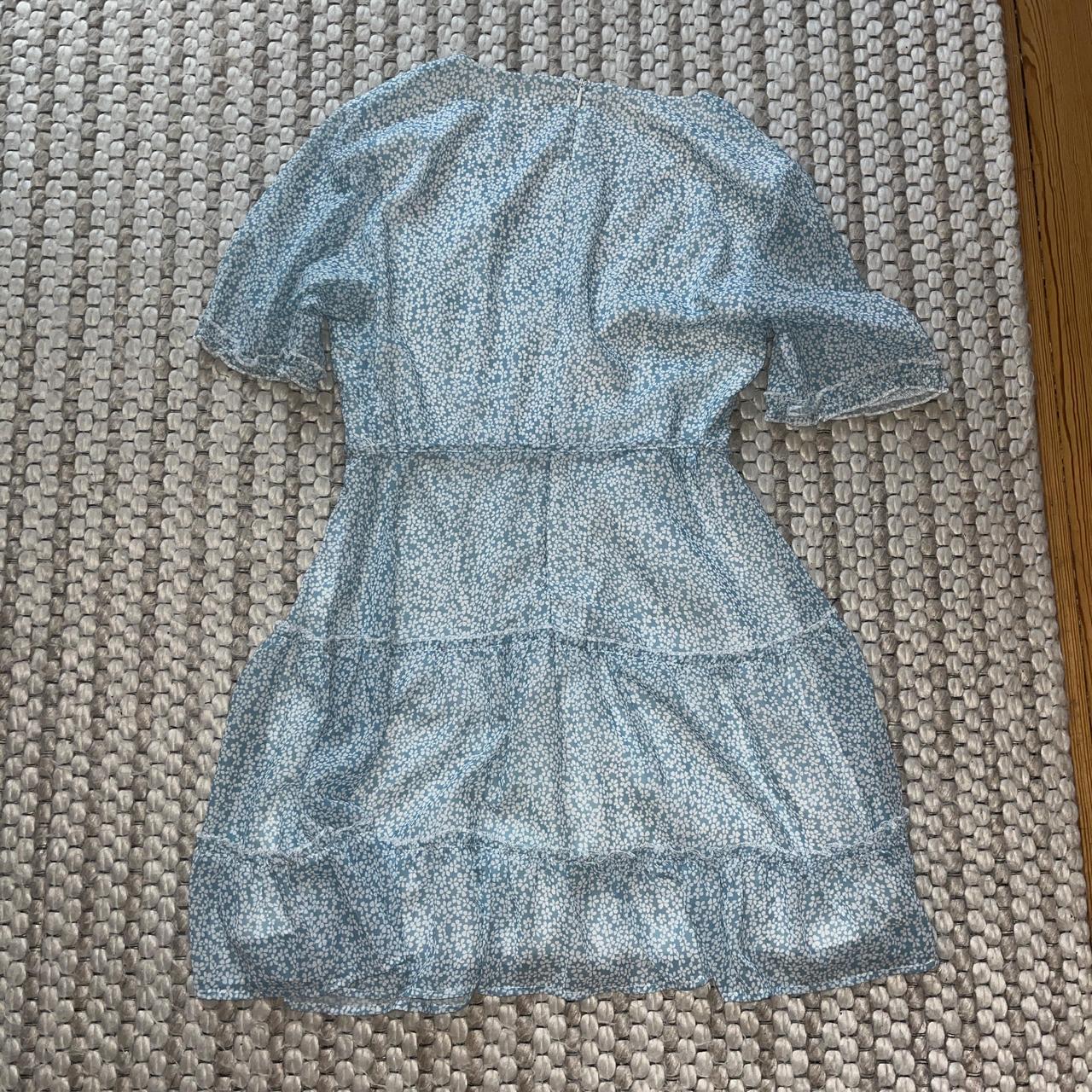 altard state blue floral dress never worn - Depop