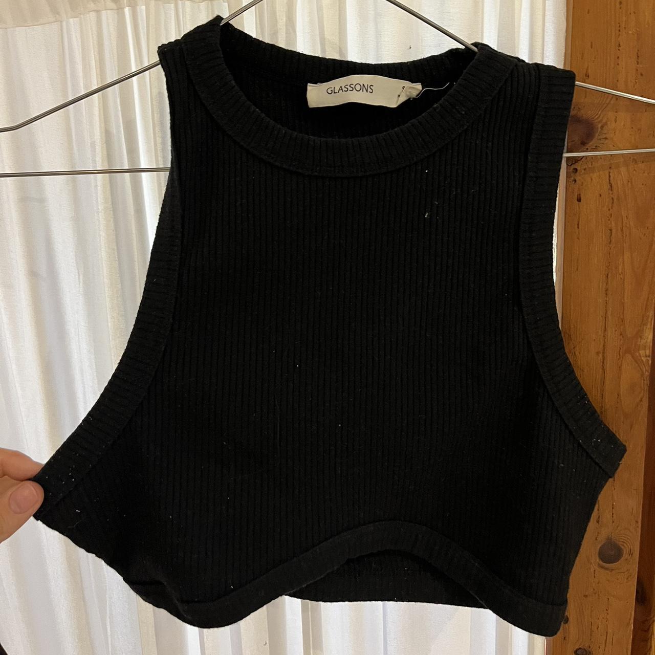 Glasson tank top Black Size s Same style as the... - Depop