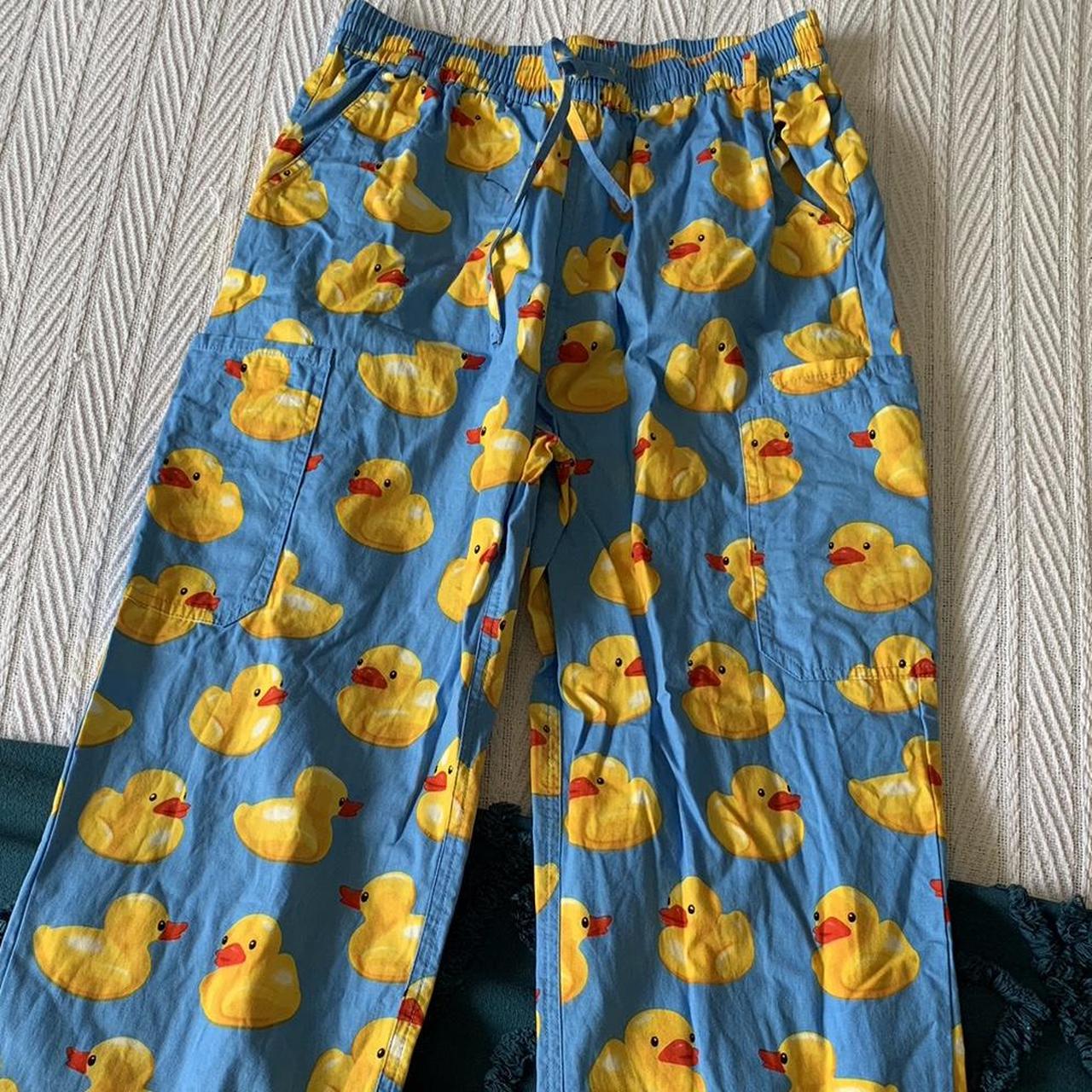 Dangerfield rubber ducky scrub bottoms size XS but... - Depop