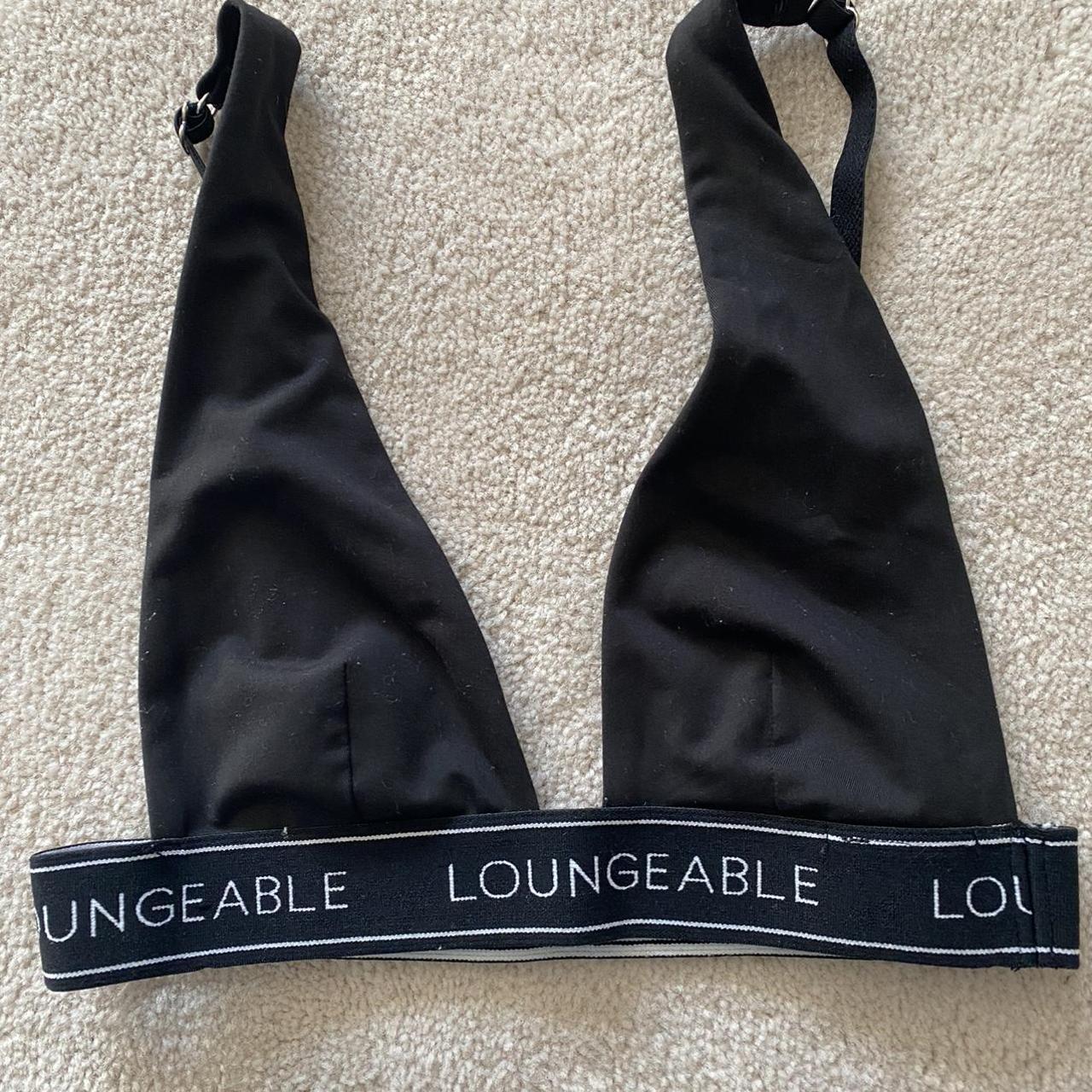Loungeable bralette Stretch band, adjustable... - Depop
