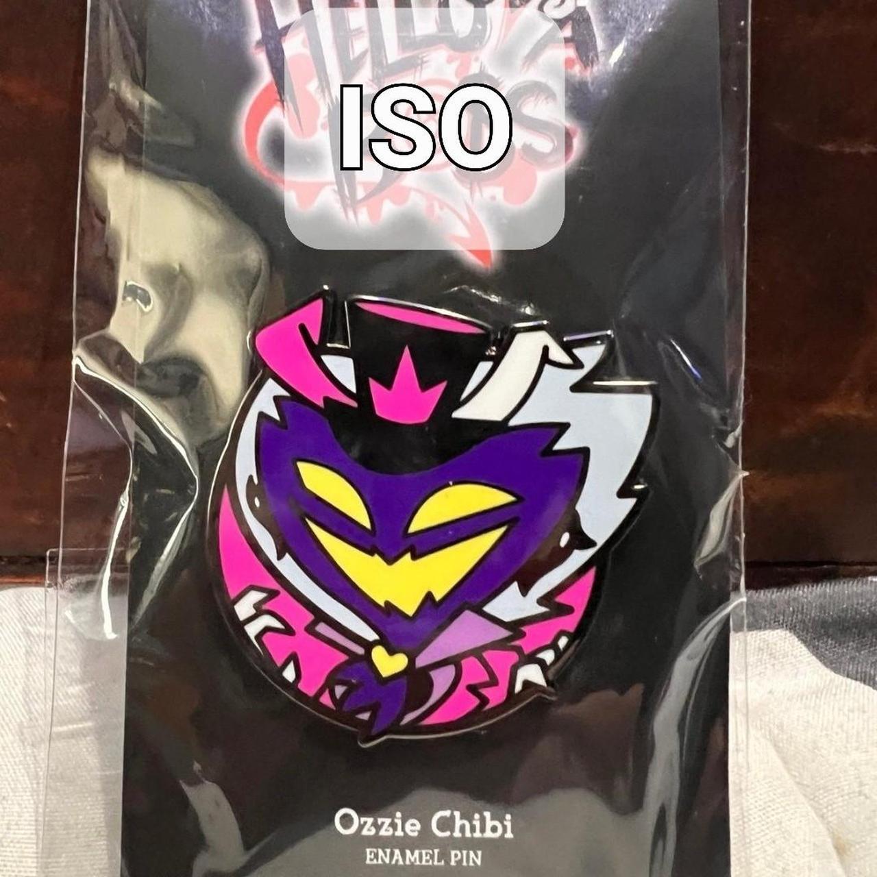 IN SEARCH OF ISO Helluva boss chibi ozzie enamel... | Depop