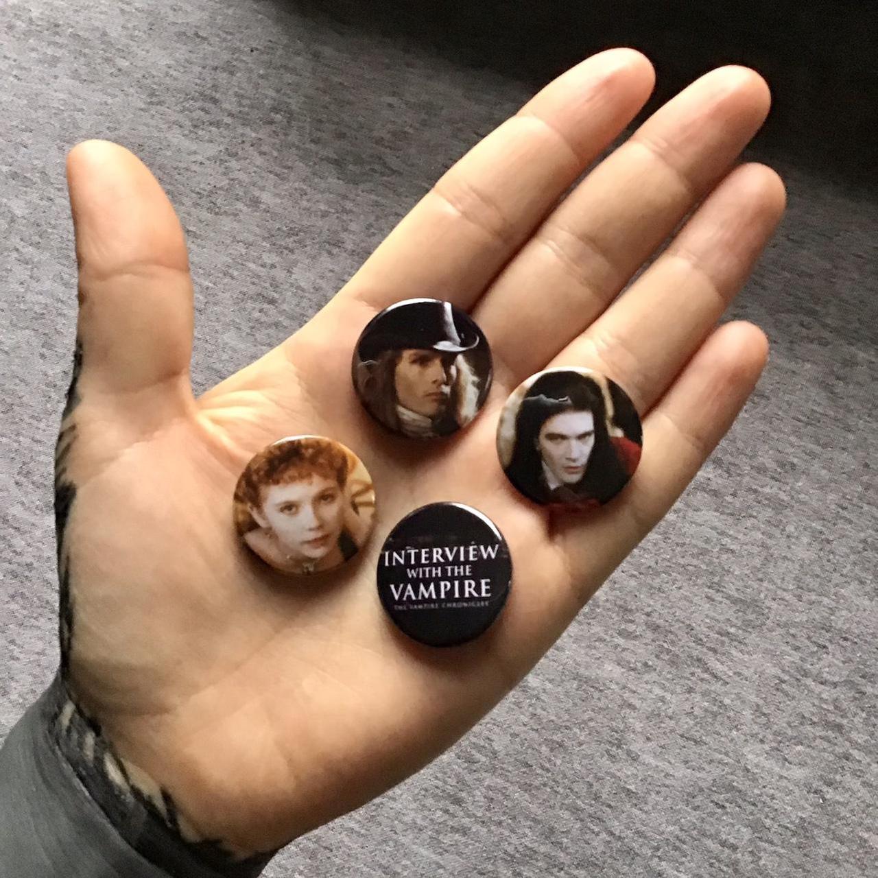 Interview With The Vampire Pin Set - FREE... - Depop