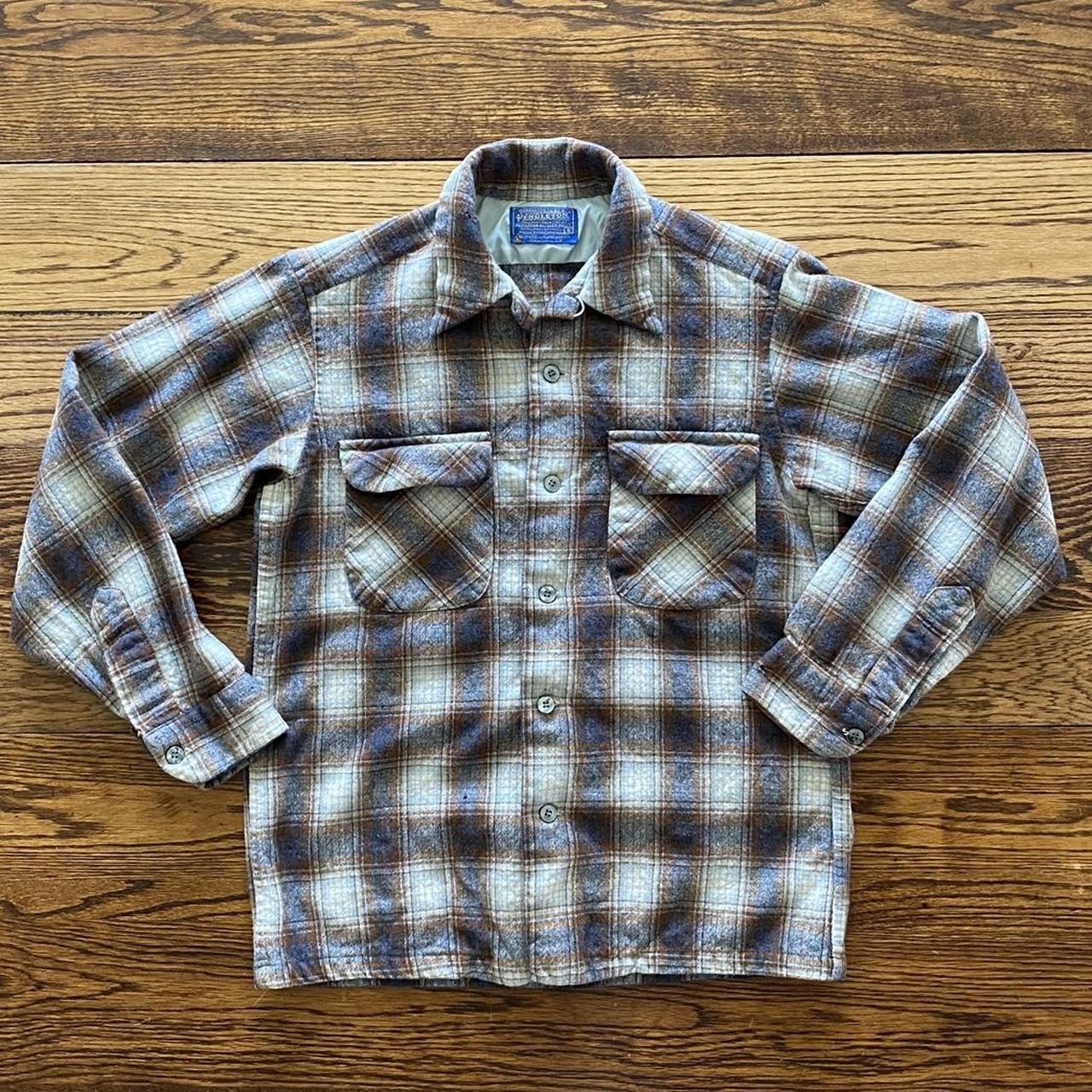 Pendleton wool flannel shirt button up amazing quality - Depop