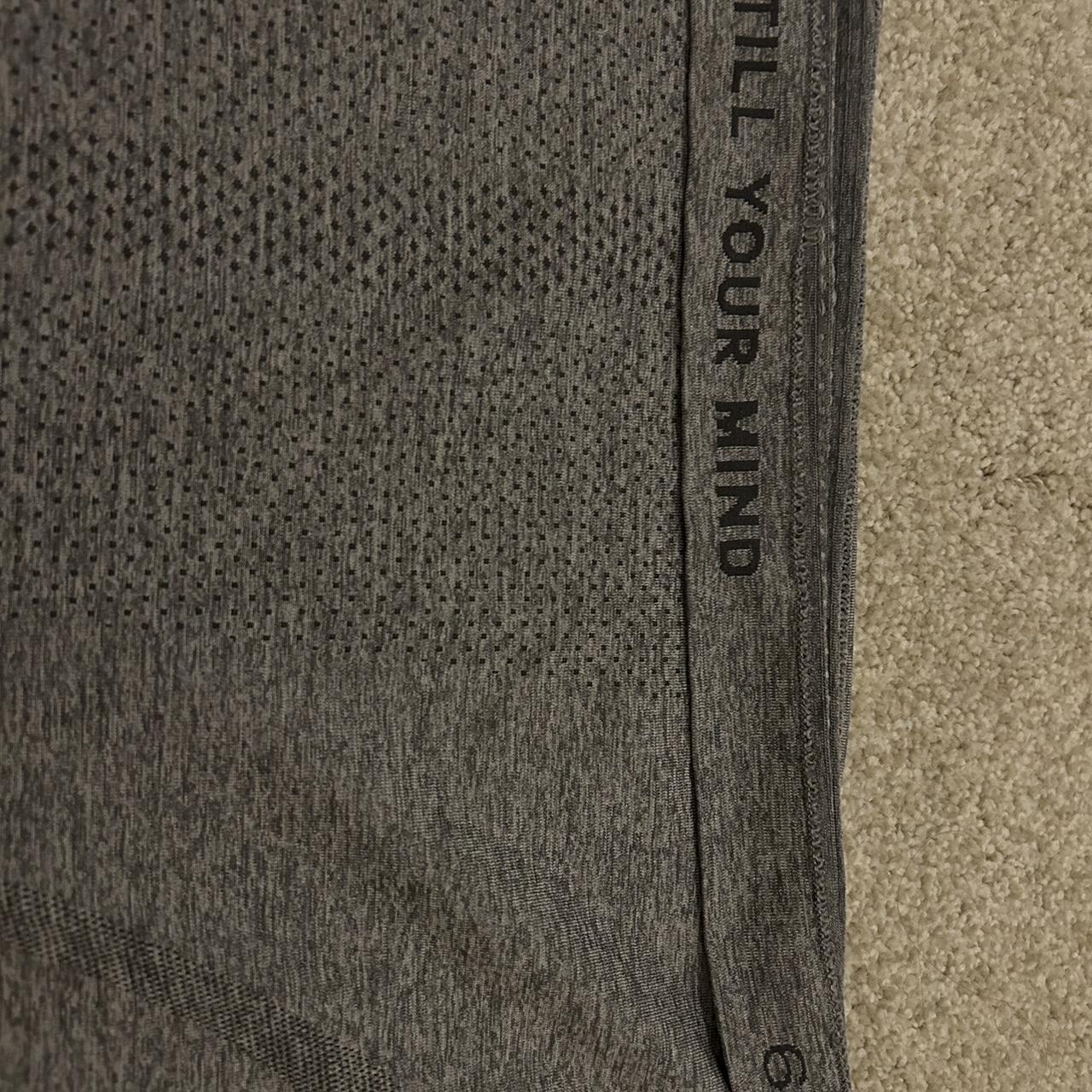 lululemon gray swiftly tech size 6 nothing wrong is... - Depop