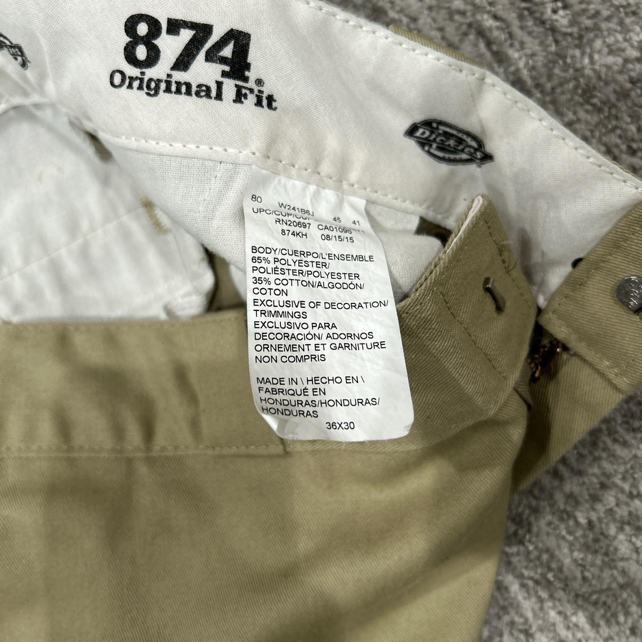 Dickies 874 original fit Tan Size 36x30 - Depop
