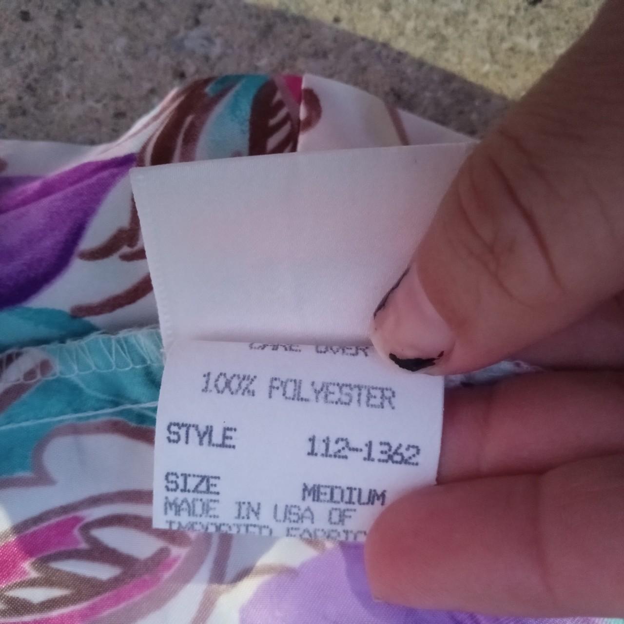 80s house robe by adonna 100% poly // feels just... - Depop