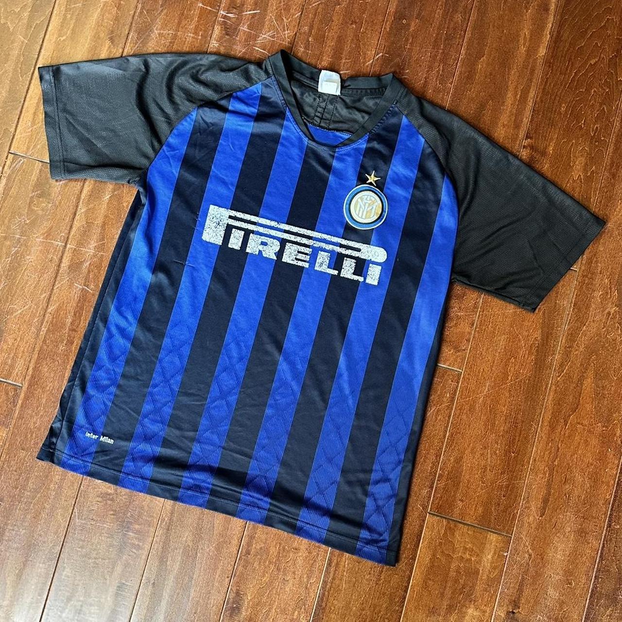 Pirelli Inter Milan soccer jersey Nike Travis Scott... | Depop
